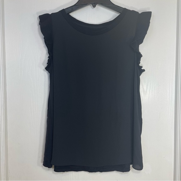 LOFT | Tops | Nwt Loft Ruffle Sleeve Top | Poshmark